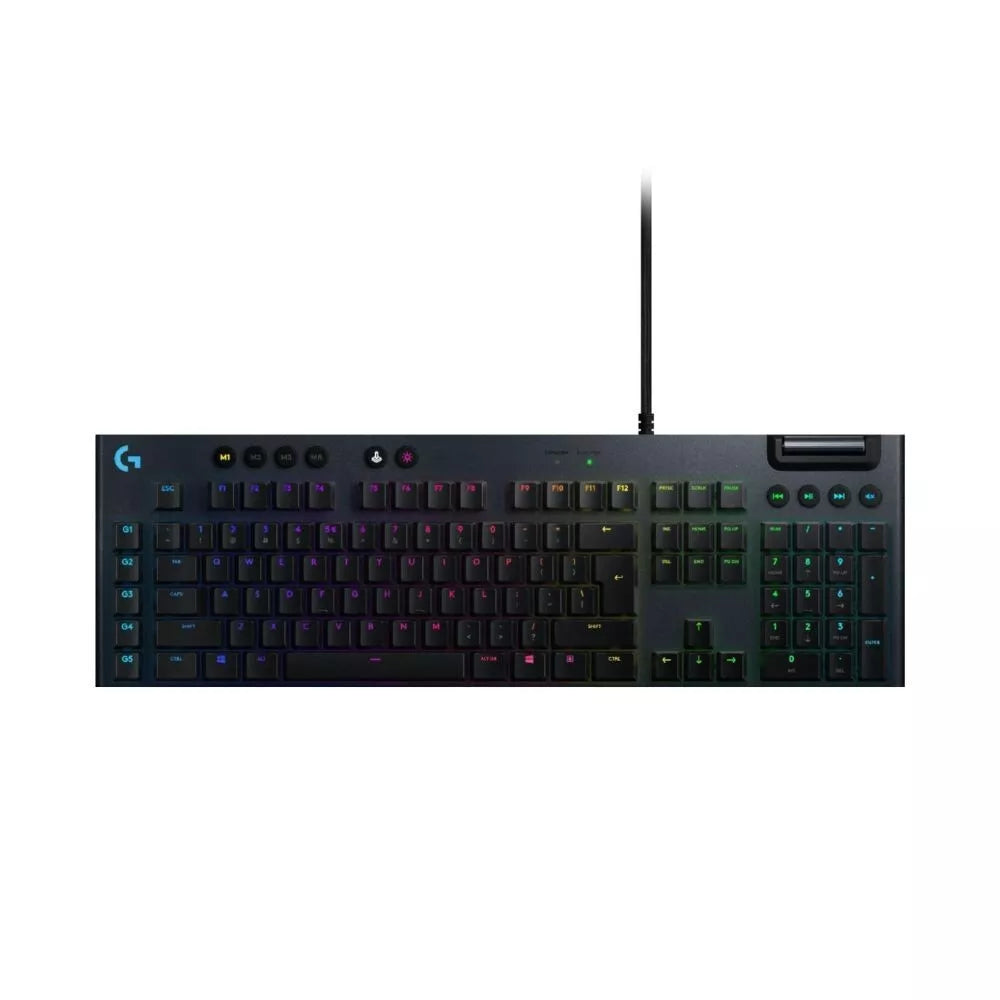 Logitech G815 LIGHTSYNC RGB Mechanical Gaming Keyboard 920-009000 - GL ...